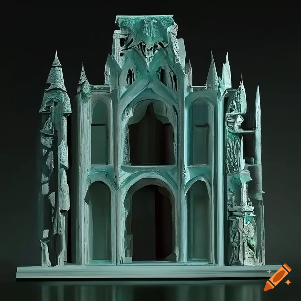 ‘Architectural Stave carving’-Style, Zelda westerly sculpture, stunning ...