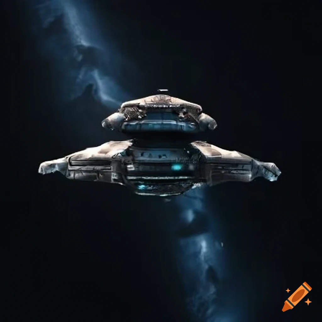 Alien used spaceship on Craiyon