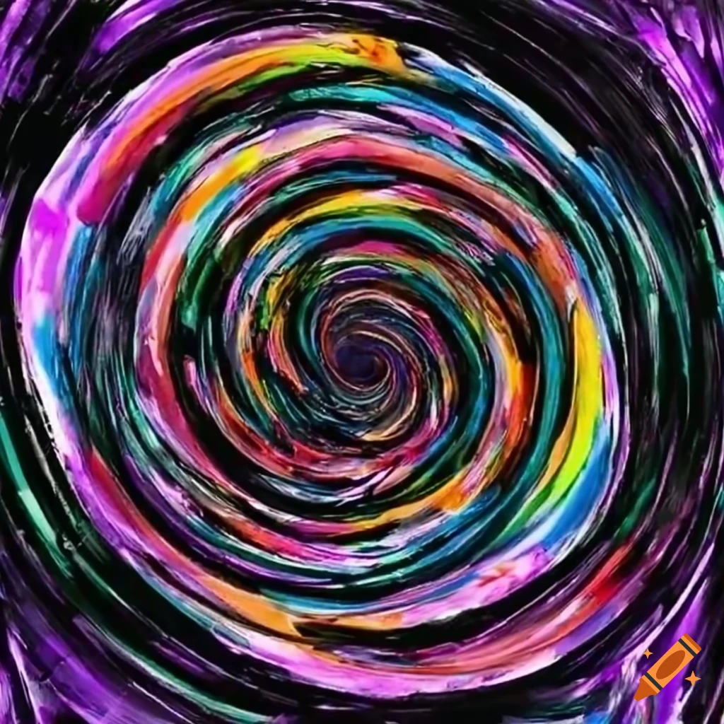 A temporal vortex with black electricity