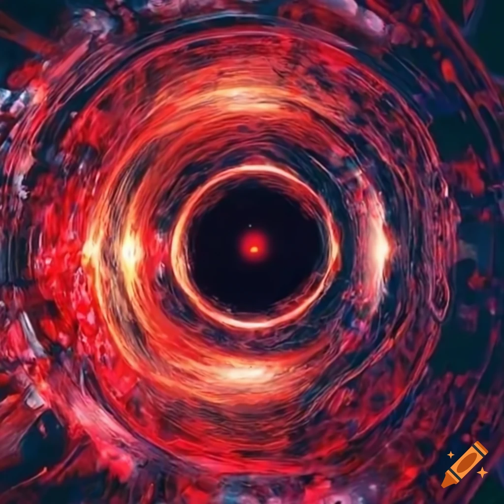 Red dimension on Craiyon