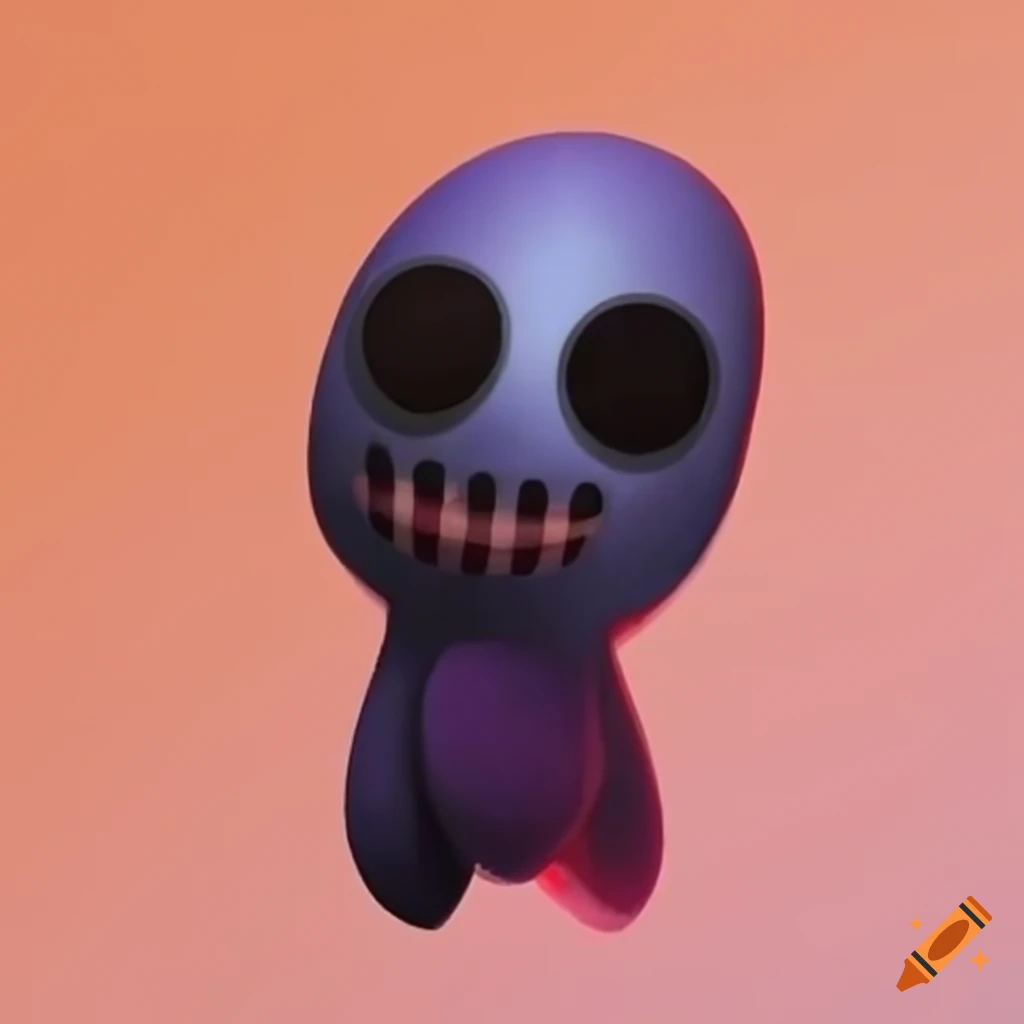 Black ghost shy guy
