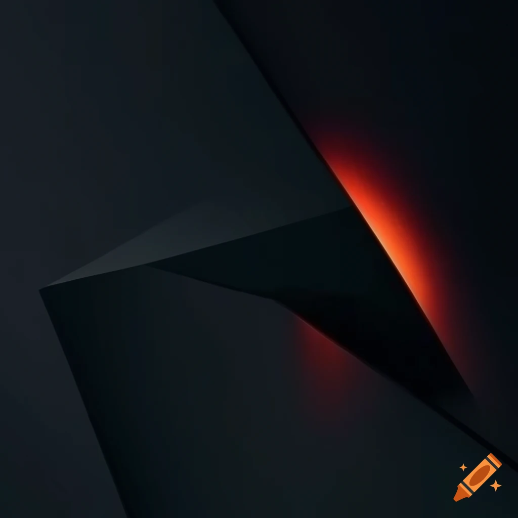 Generate a high res wallpaper, fluent design, dark contrast, minimal design