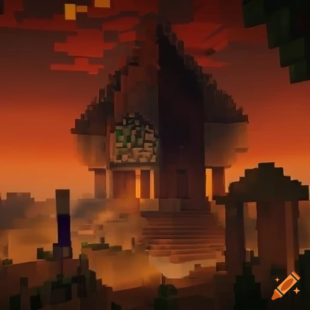 Minecraft on Craiyon