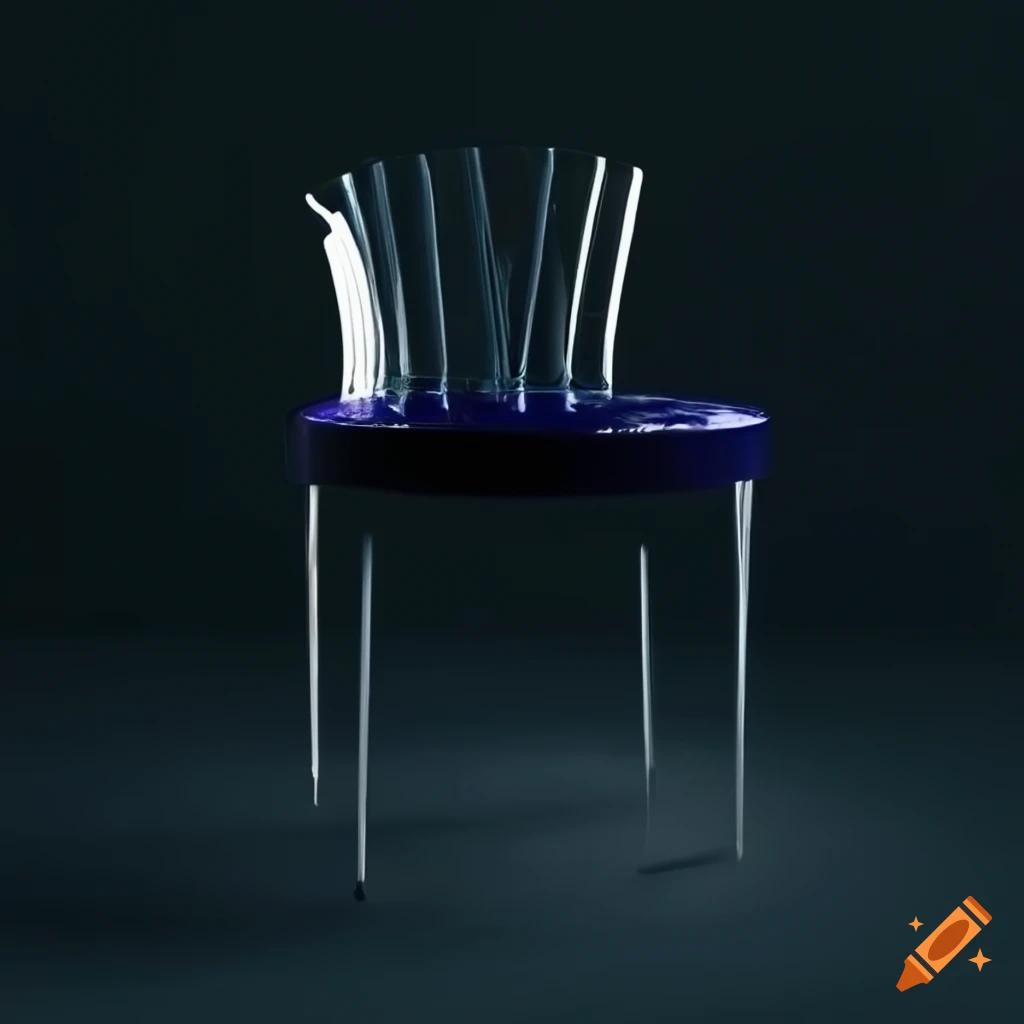 Big chair with drip on Craiyon