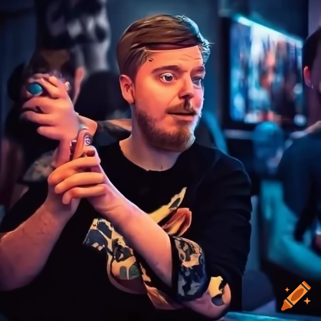 Mr.beast with his friends