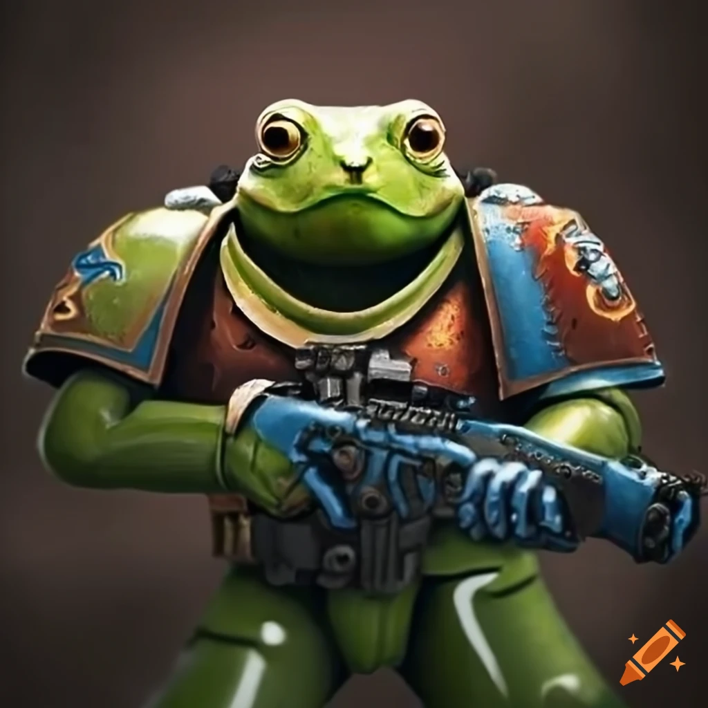 Space marine frog