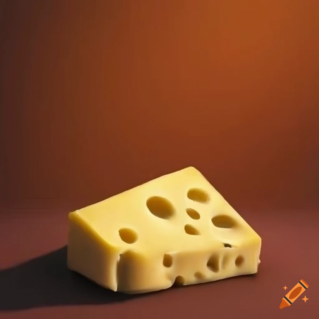 Cubism still life cheese