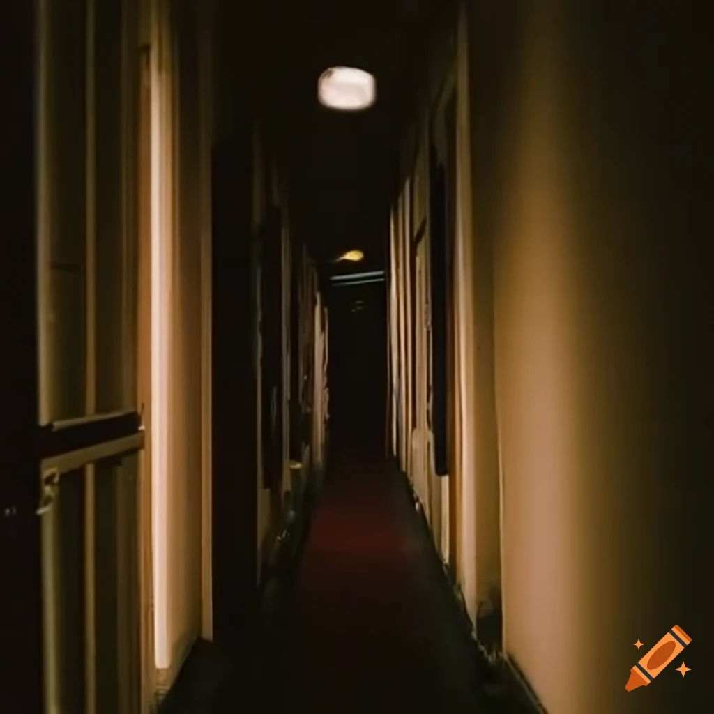 Dark School Corridor