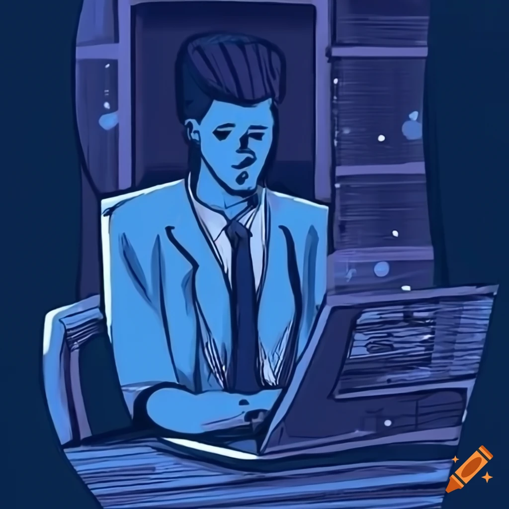 Cyber, law, attorney, night on Craiyon