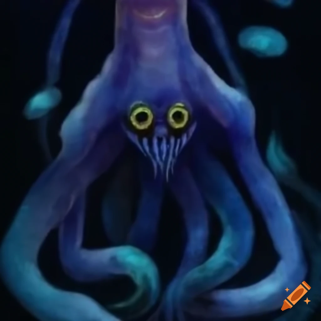 Scp-001 "the indigo emperor" on Craiyon