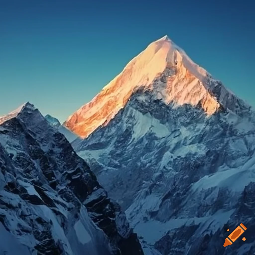 Mt everest on Craiyon