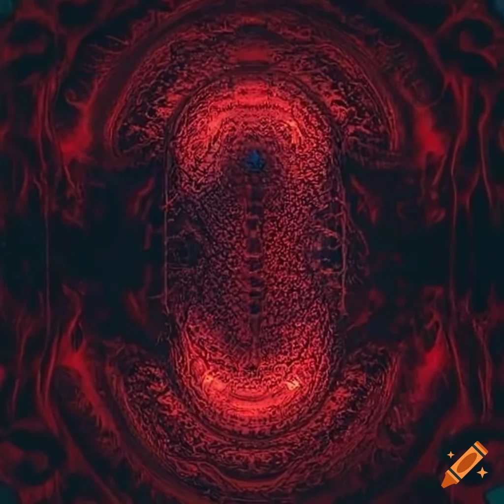 Red dimension on Craiyon