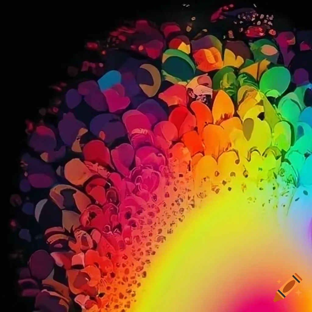 Colour print marketing on Craiyon