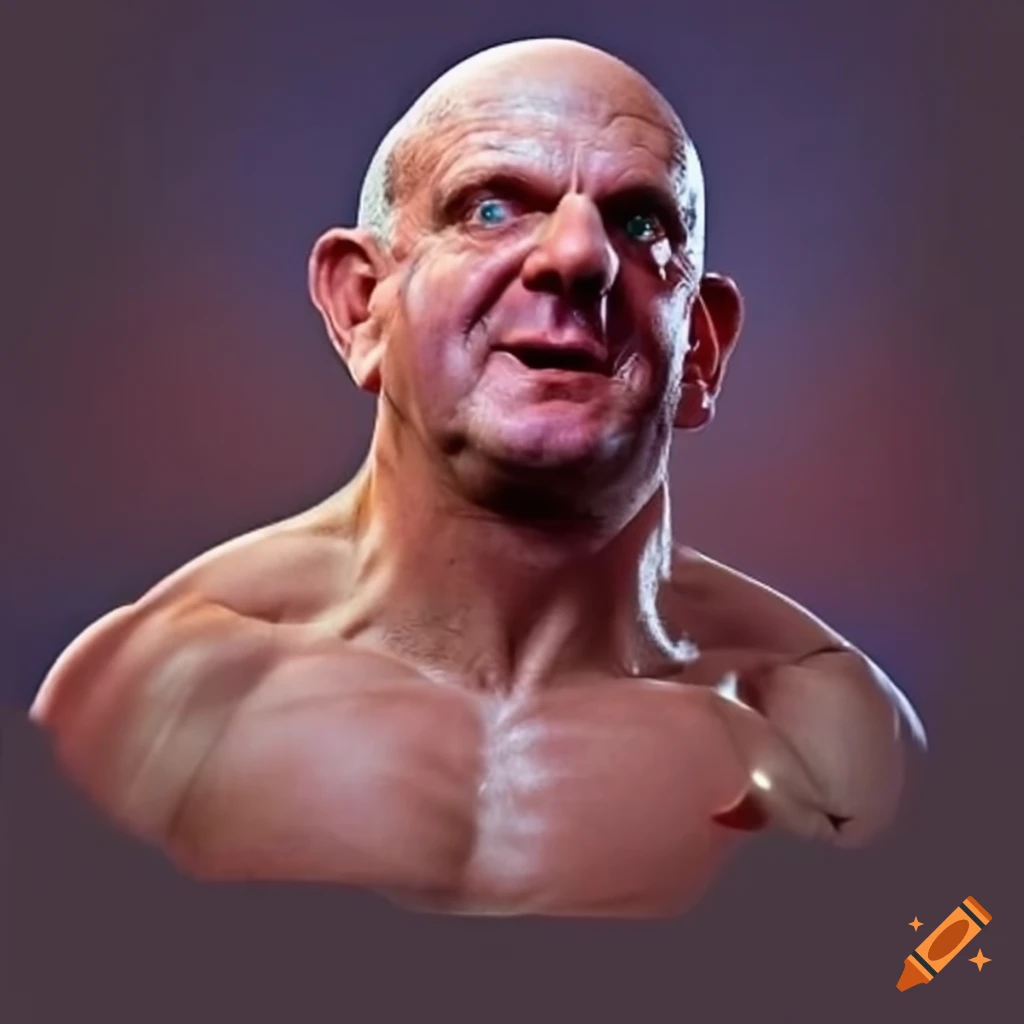 Buff steve ballmer on Craiyon