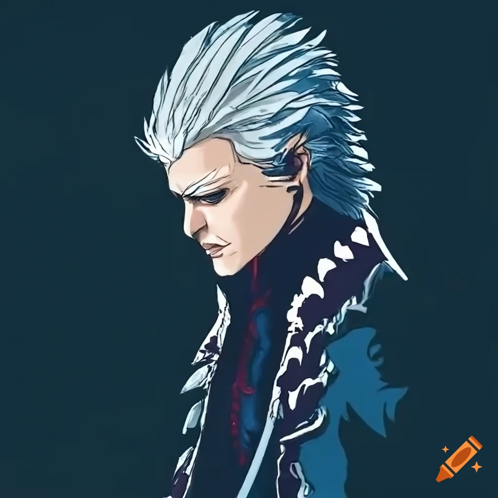 Vergil from devil may cry 5 on Craiyon