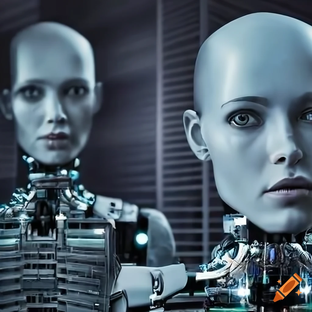 Fantastic realistic steeping big group of friendly realistic human face ...