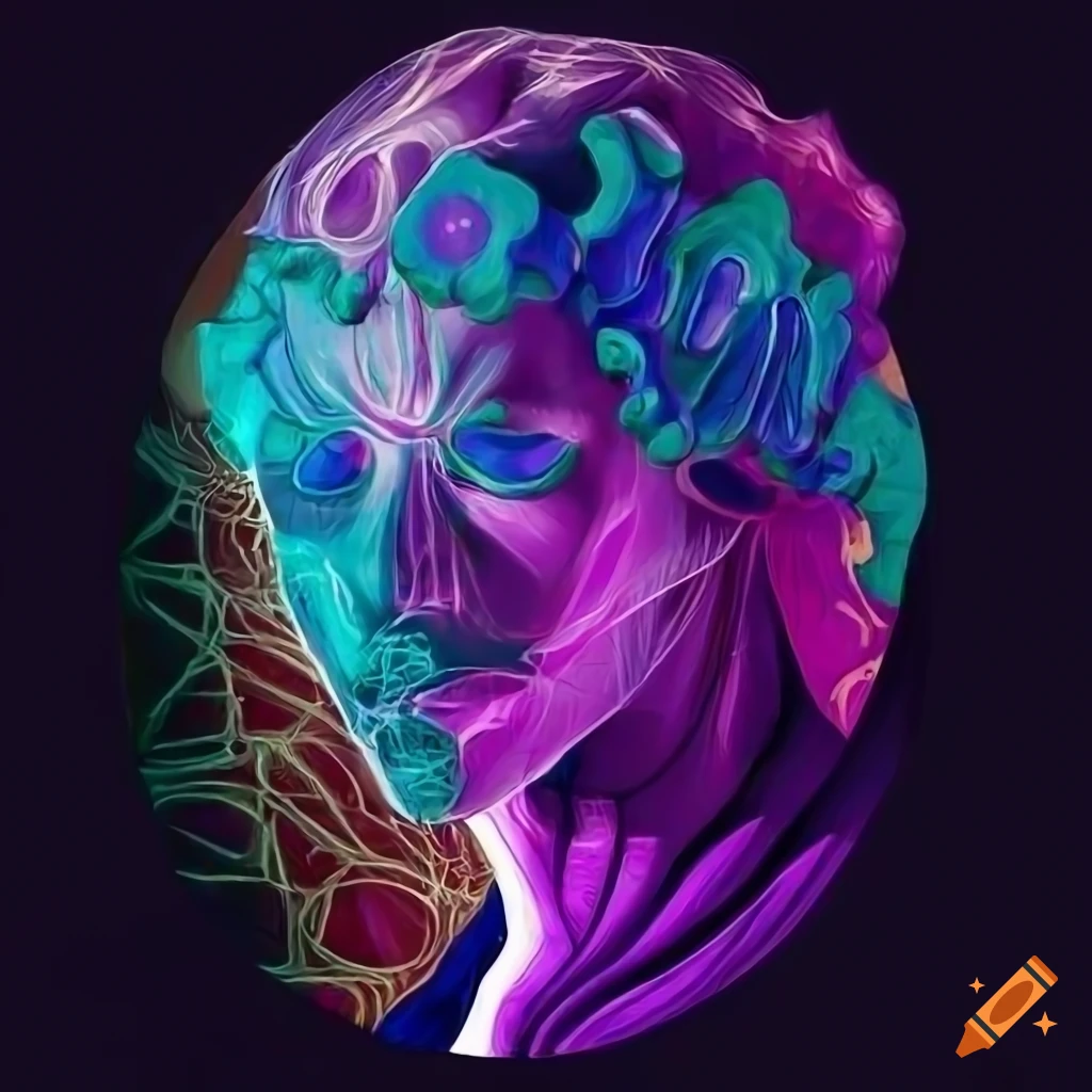 Copium clavicorne, digital illustration, comic style, perfect anatomy ...