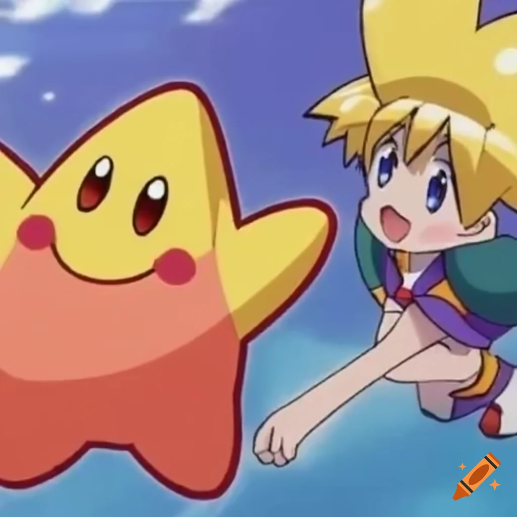 The Legendary Starfy Anime Series With Starfy and Starly on Craiyon