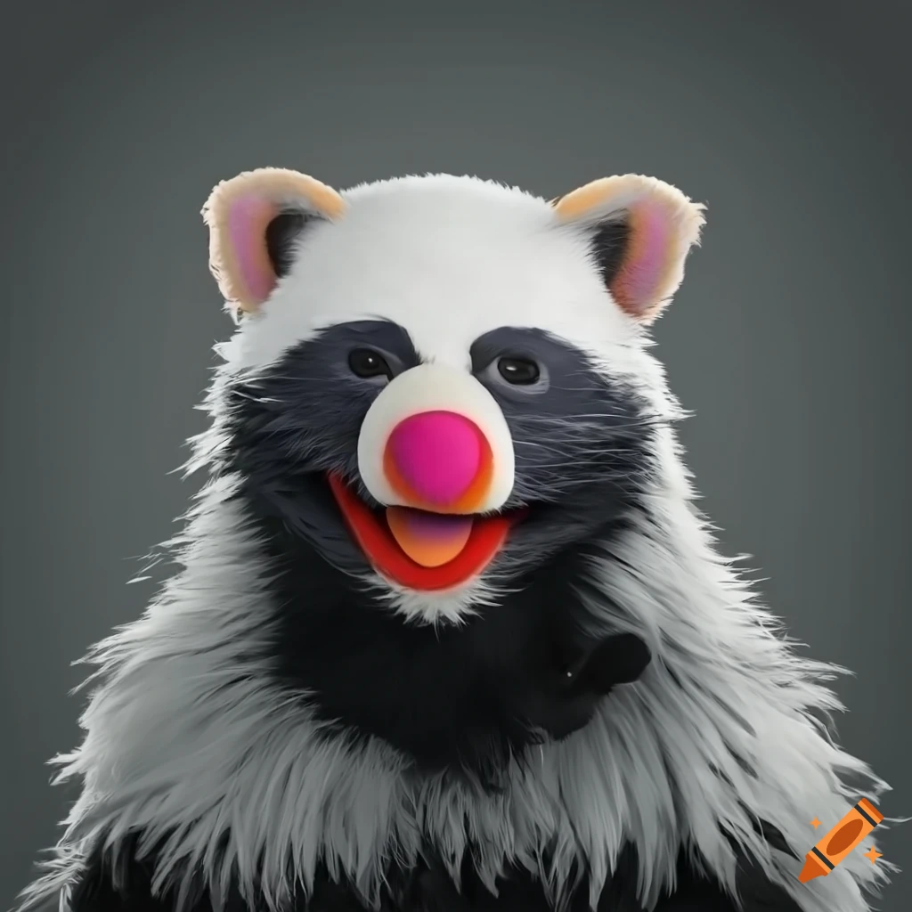 Punchy the Honey Badger muppet from Sesame Street 4k high resolution ...