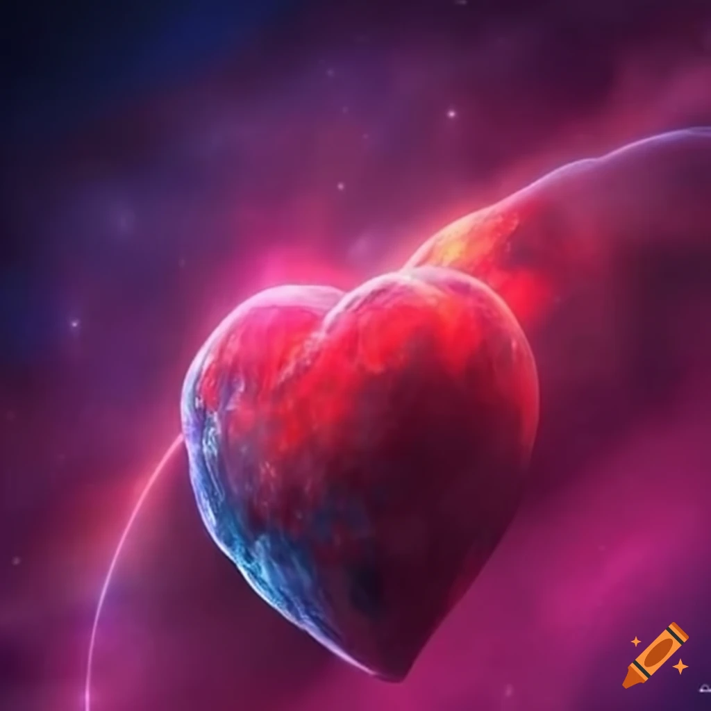 A heart-formed planet with a heart-formed magnetic field