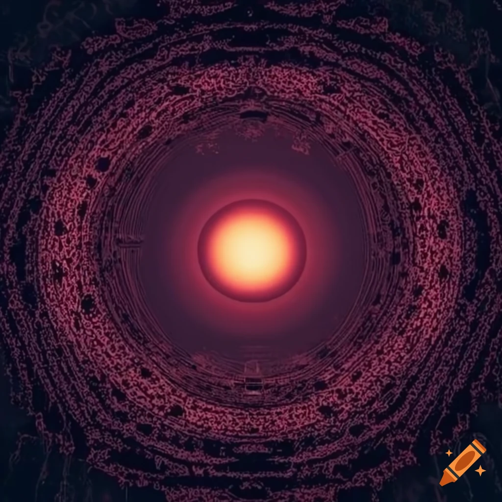 Octogram in space on Craiyon