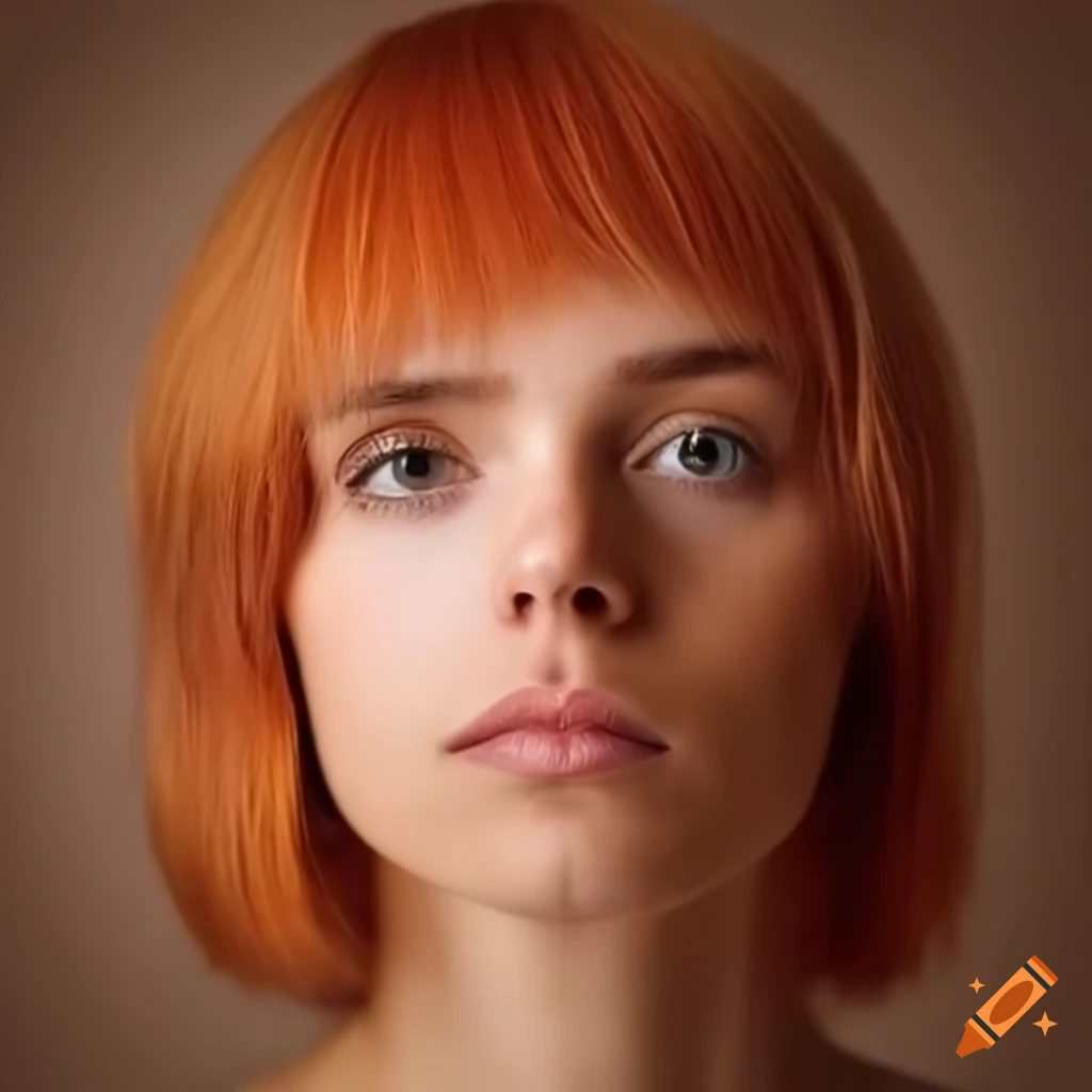 Beautiful woman portrait real-life super-detailed enhanced morphs into ...