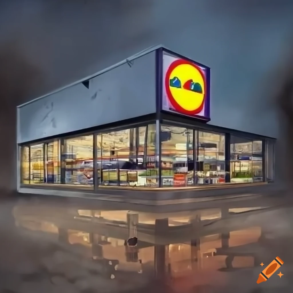 Magasin lidl on Craiyon