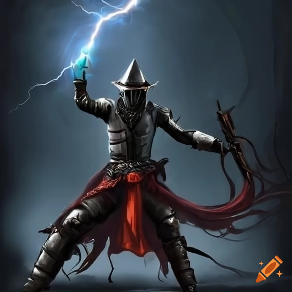 Knight cowboy with a lightning sword and revolver profile picture on ...