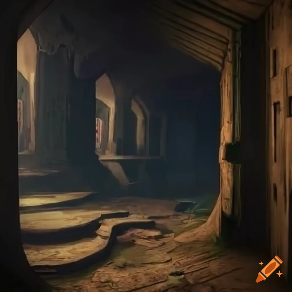 Awesome secret underground fortified base, bright hopeful, post ...