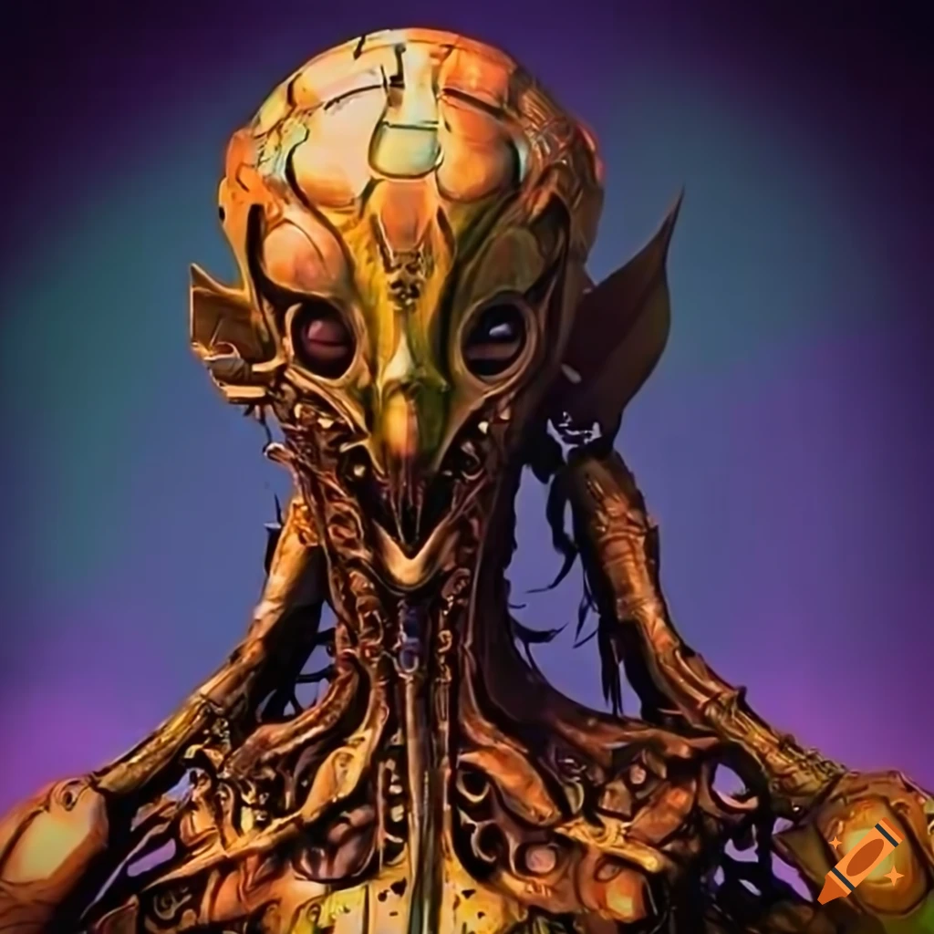 Talsius: an elegant biomechanical plant humanoid with a mask