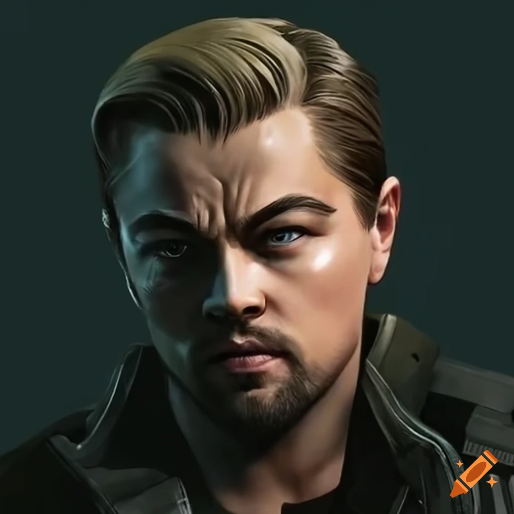 Leonardo Dicaprio as Leon Scoot Kennedy from Resident Evil on Craiyon