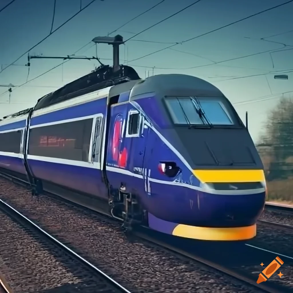 Tgv in scotrail inter7city livery