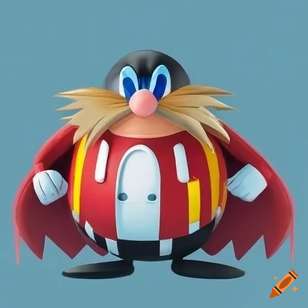 A flying bullet bill modified by dr eggman, disney-art