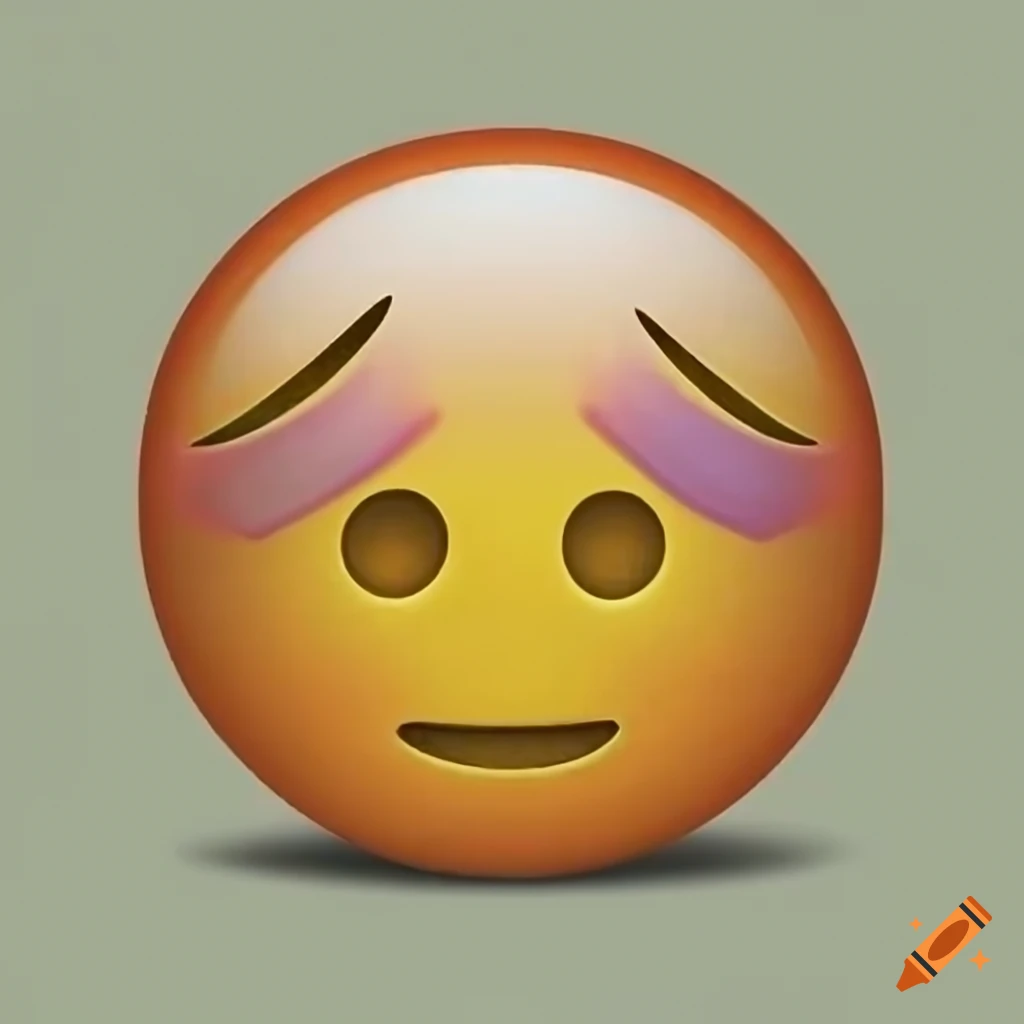 Meh emoji on Craiyon