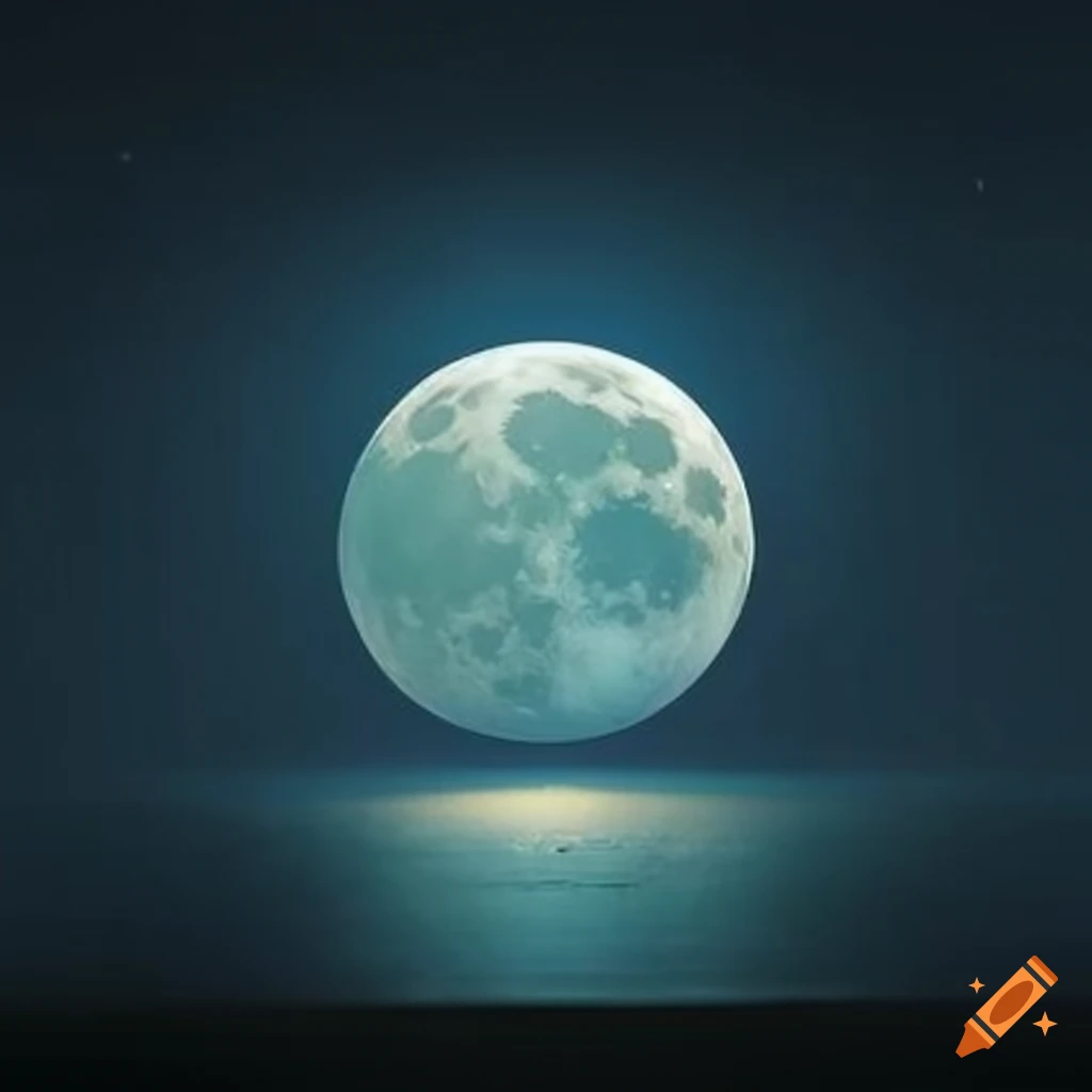 Outdoor light inspired by moon on Craiyon