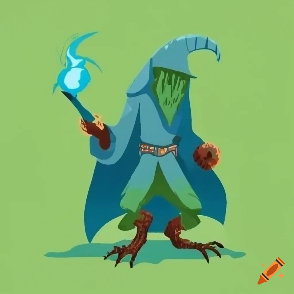 The lizard wizard