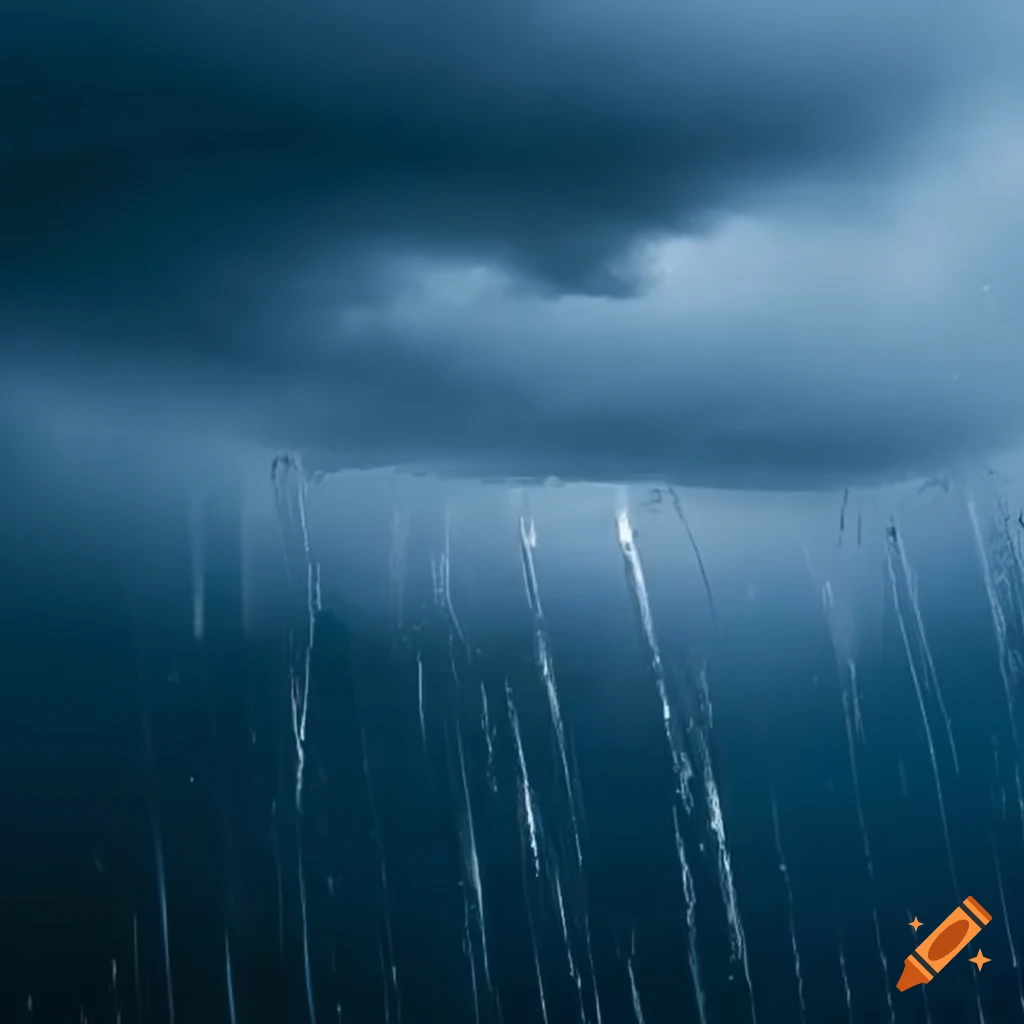 Cloudy with a little bit of rain on Craiyon