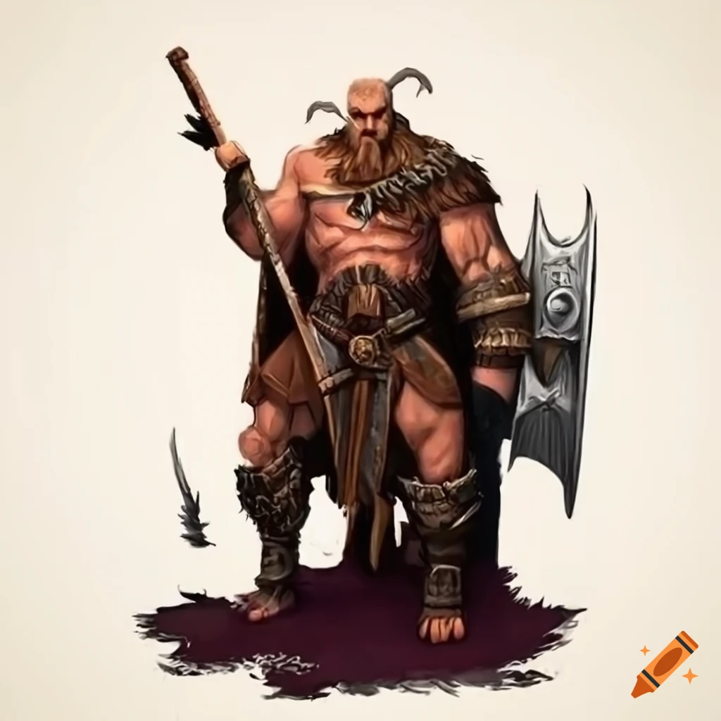 Barbarian on Craiyon