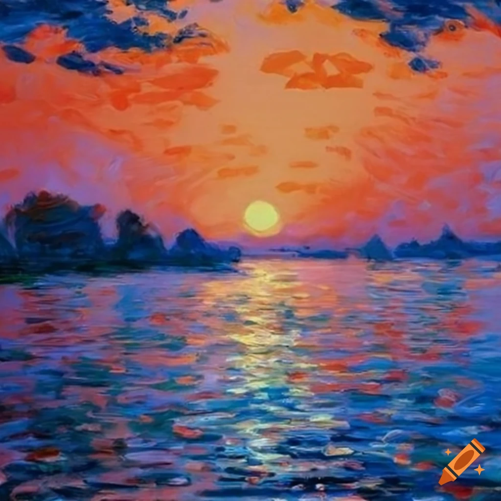 Sunset monet