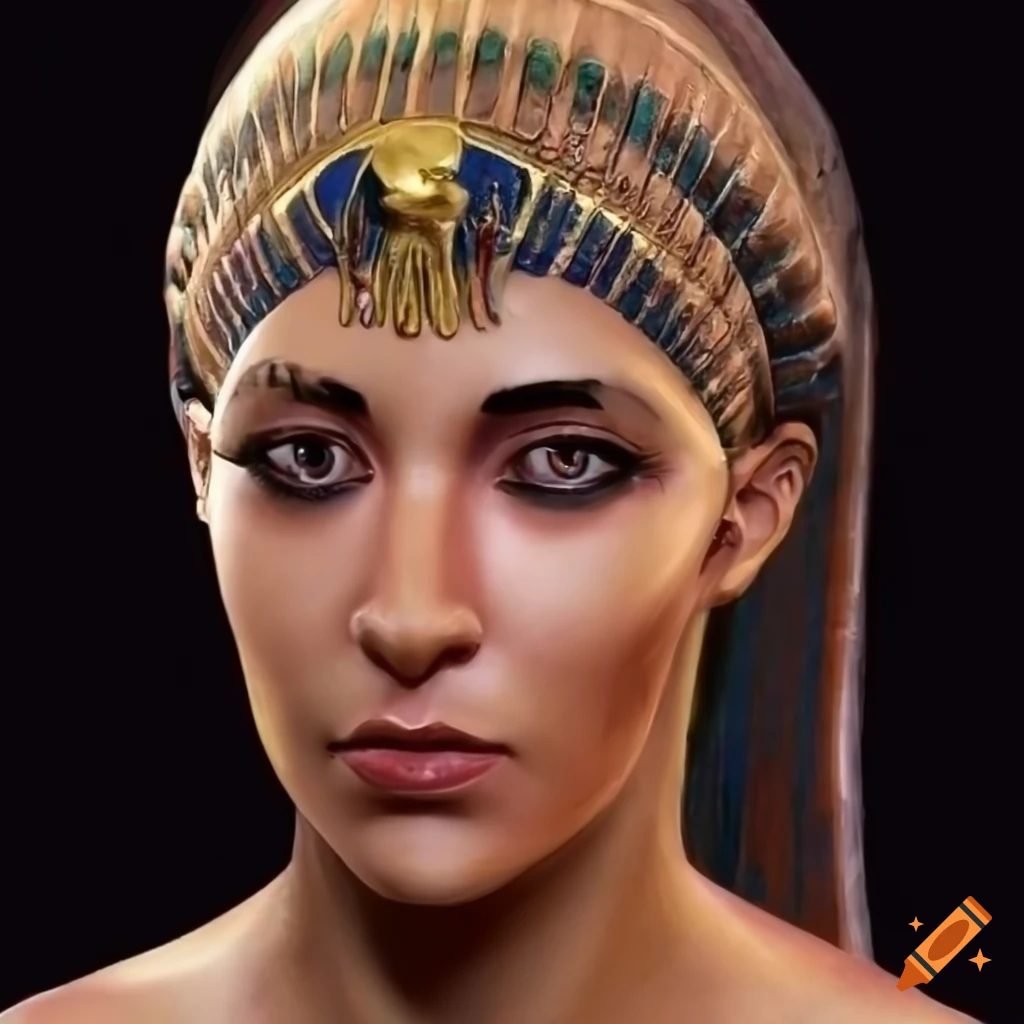 Egyptian: Neith 'Tutelary Goddess' Female: modern, realistic style on ...