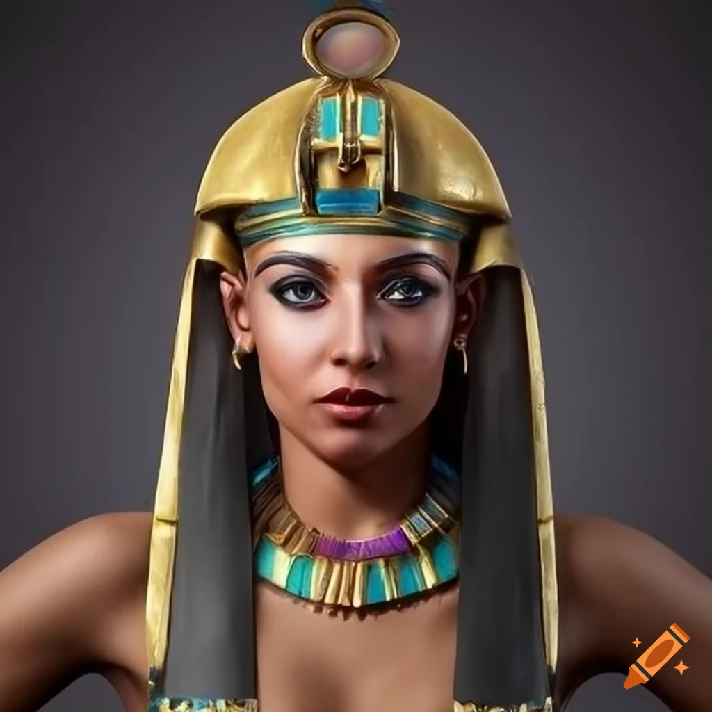 Egyptian: Neith 'Tutelary Goddess' Female: modern, realistic style on ...