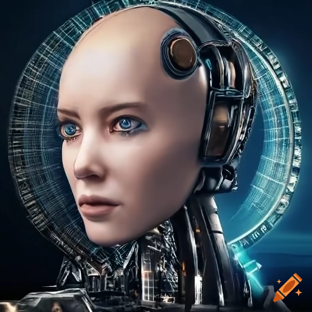 Fantastic realistic steeping big group of friendly realistic human face ...