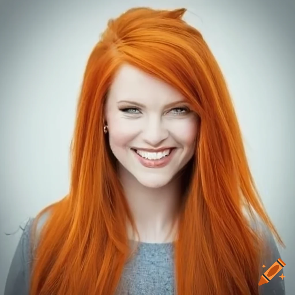 Woman smile redhair