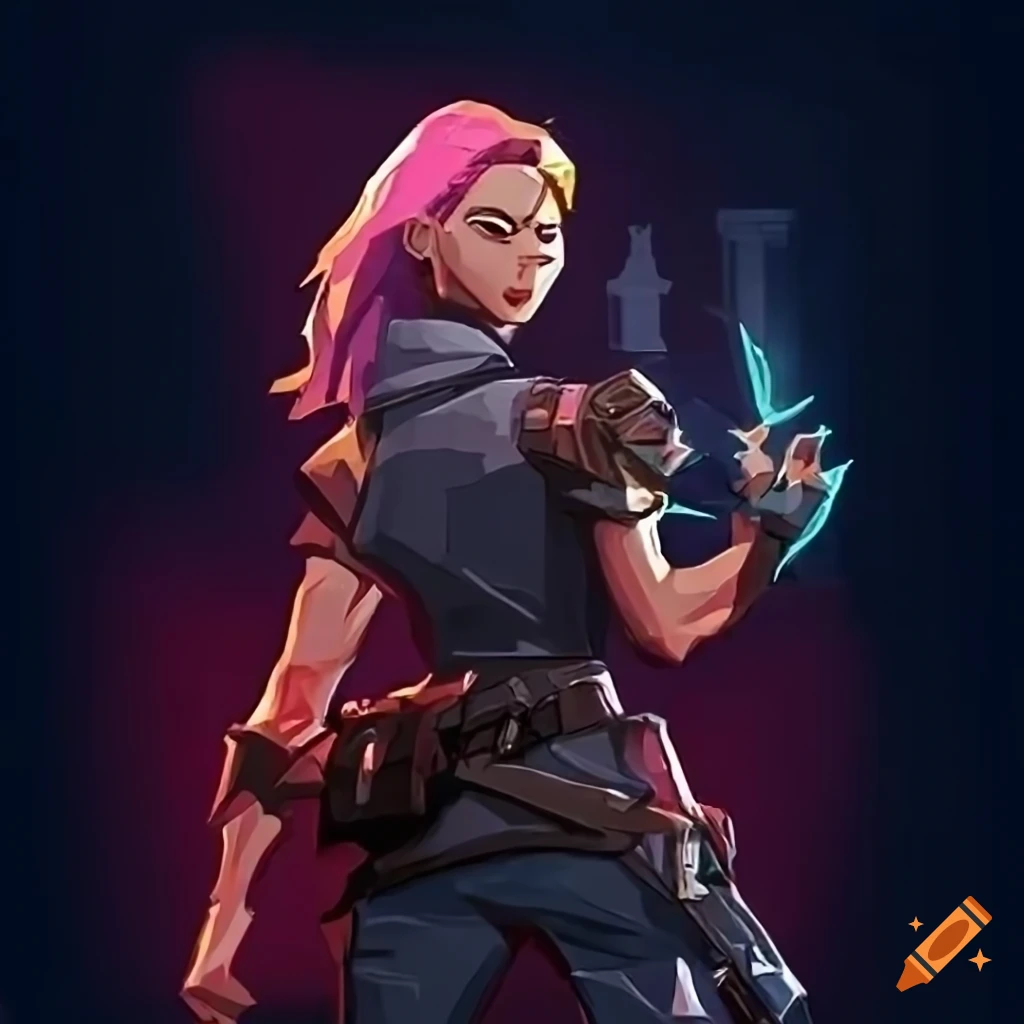 Valorant agents on Craiyon