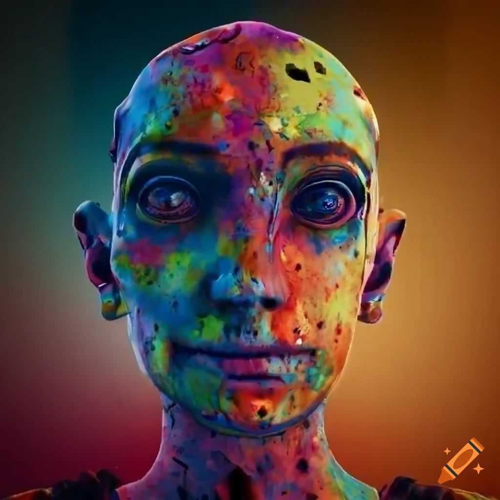 Colorful cryptic rust game screenshots