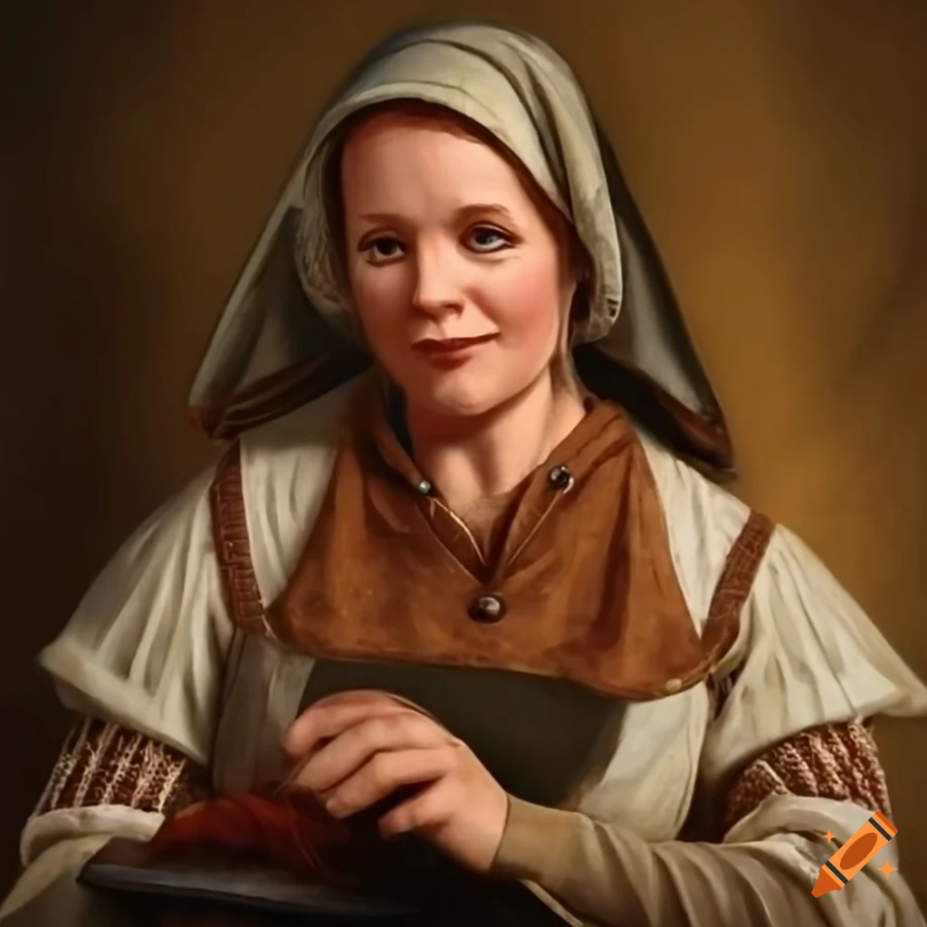 Farmers wife middle ages on Craiyon