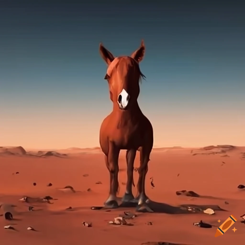 Horse on mars