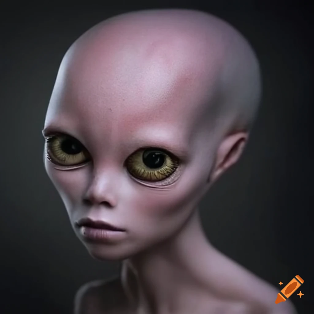Beautiful alien