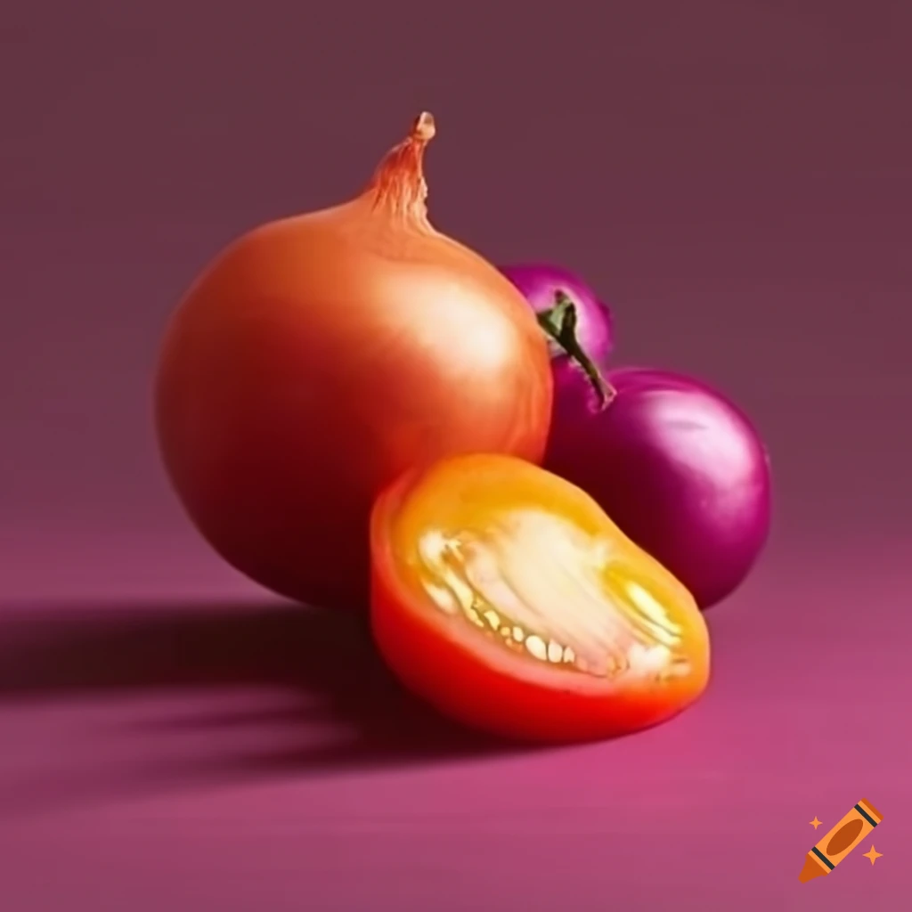 Tomato and onion