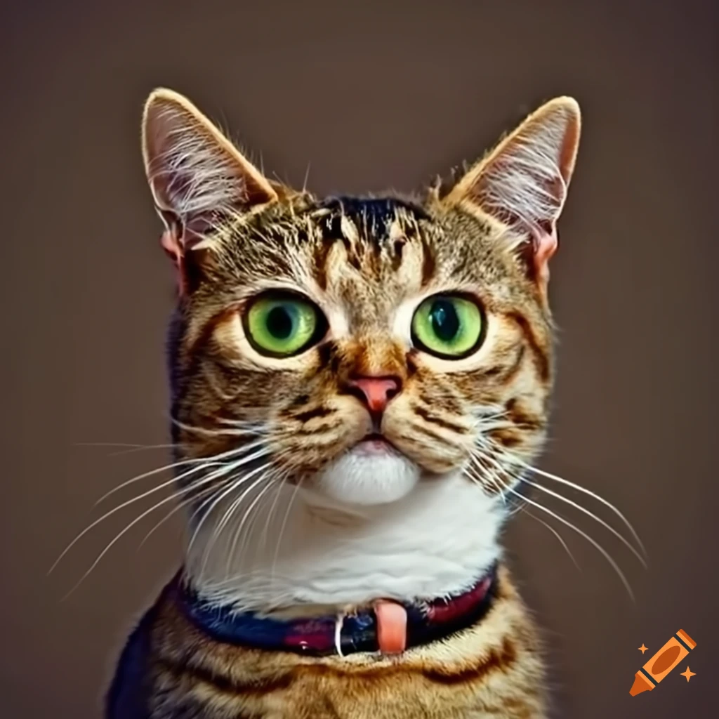 A cat crowd with a cat stagediving